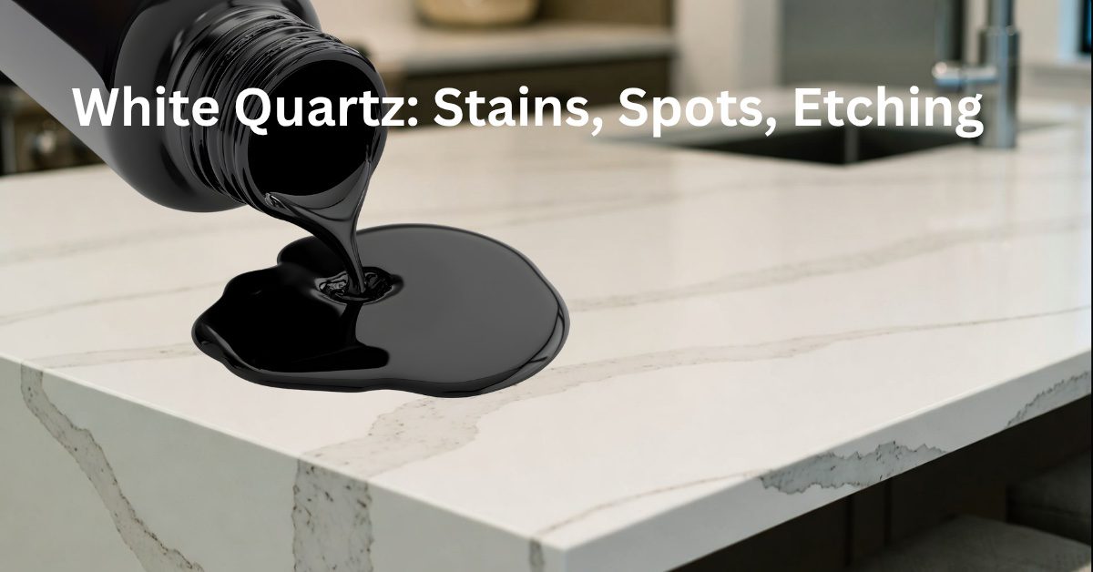 Do White Quartz Countertops Stain? Expert Fix →